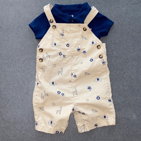 Carter's | Matching Sets | Safari Overalls | Poshmark
